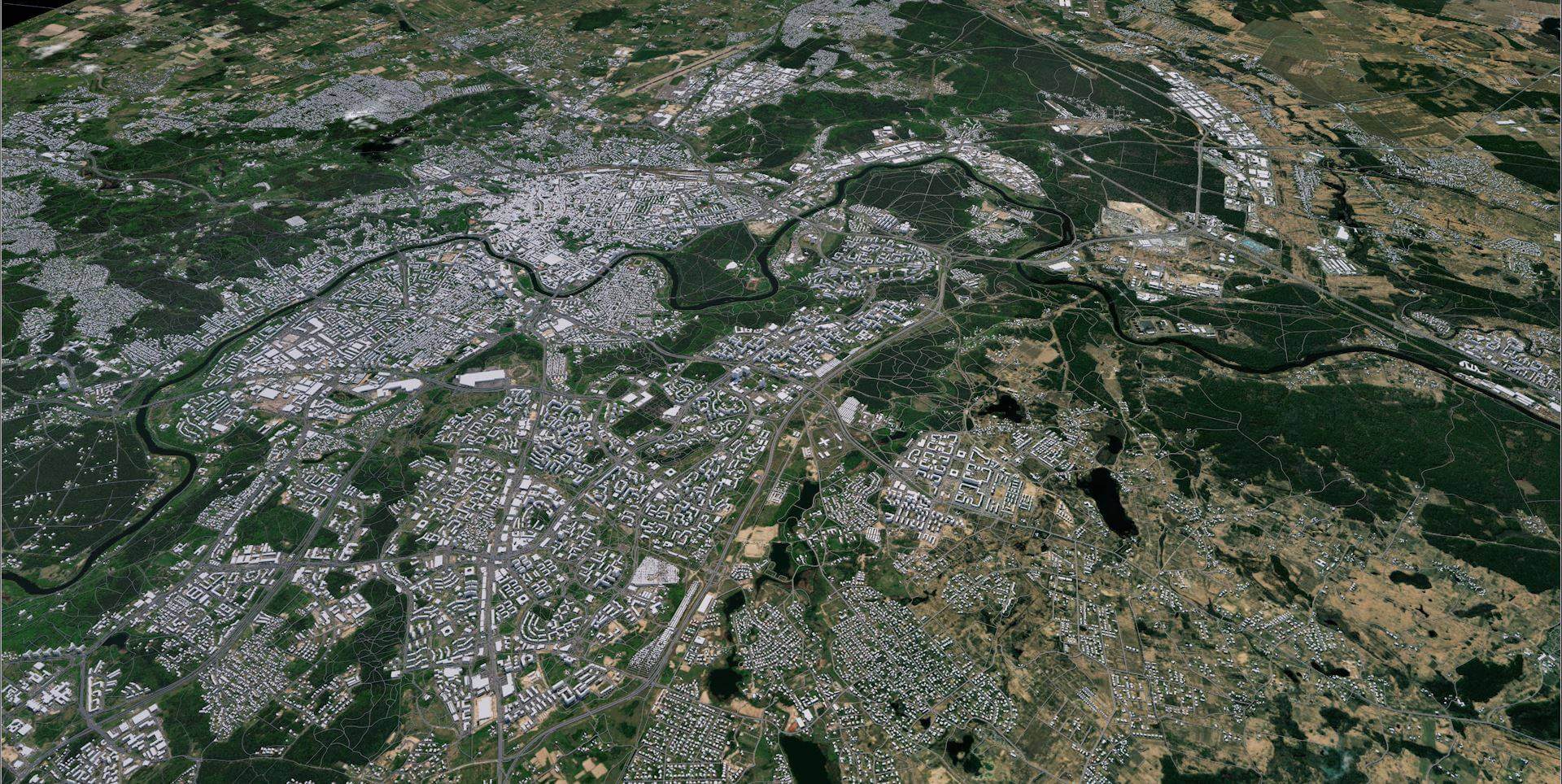 Vilnius Lithuania - 3D Model by 3dstudio