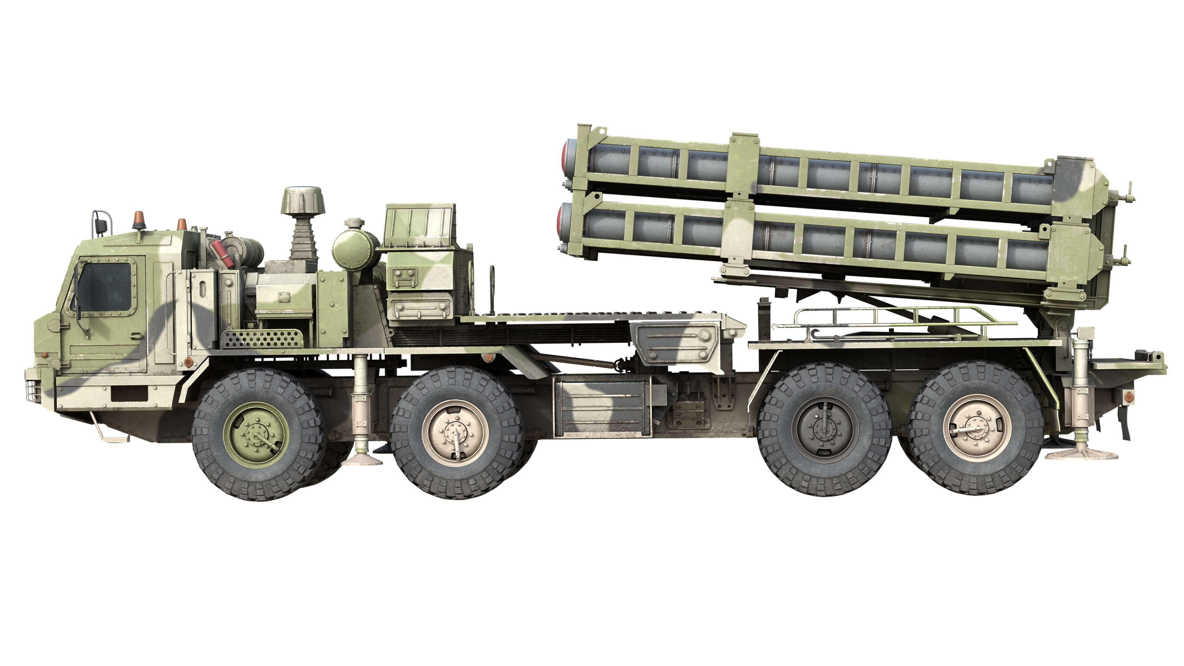 Vityaz S350E Missile Launcher - 3D Model by 3dstudio
