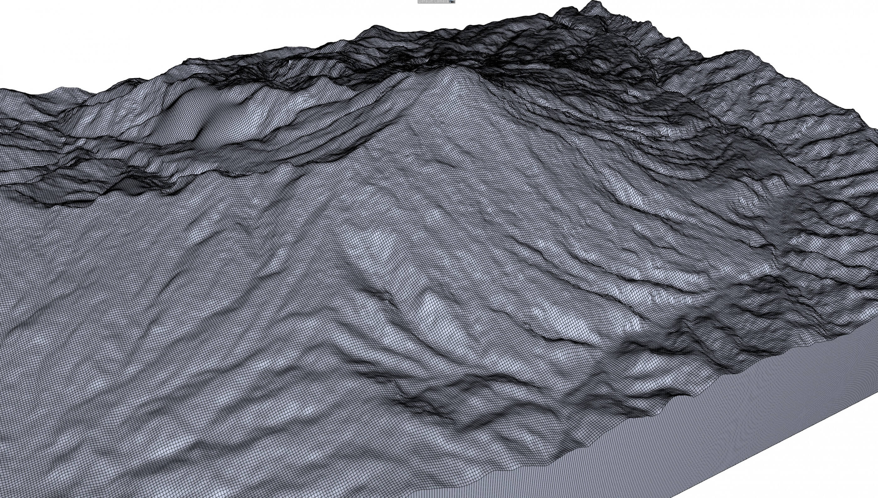 Volcan Tajumulco Stratovolcano Guatemala Terrain 3D Model by 3dstudio