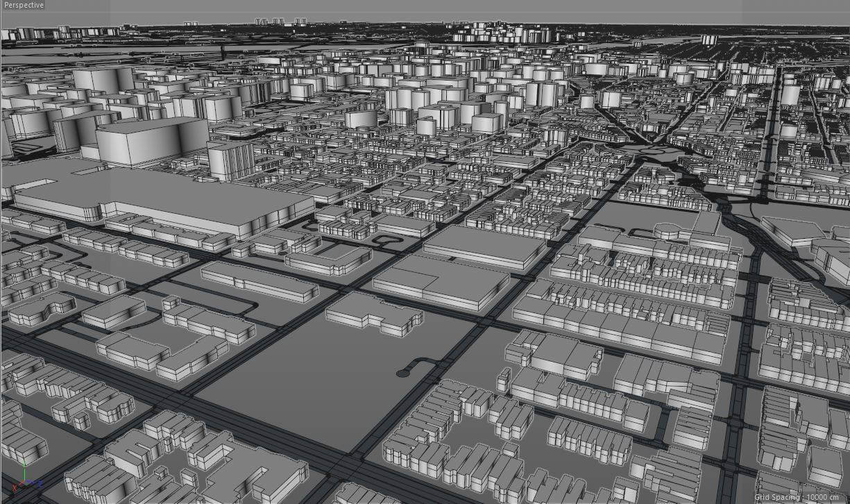 Washington DC - 3D Model by 3dstudio