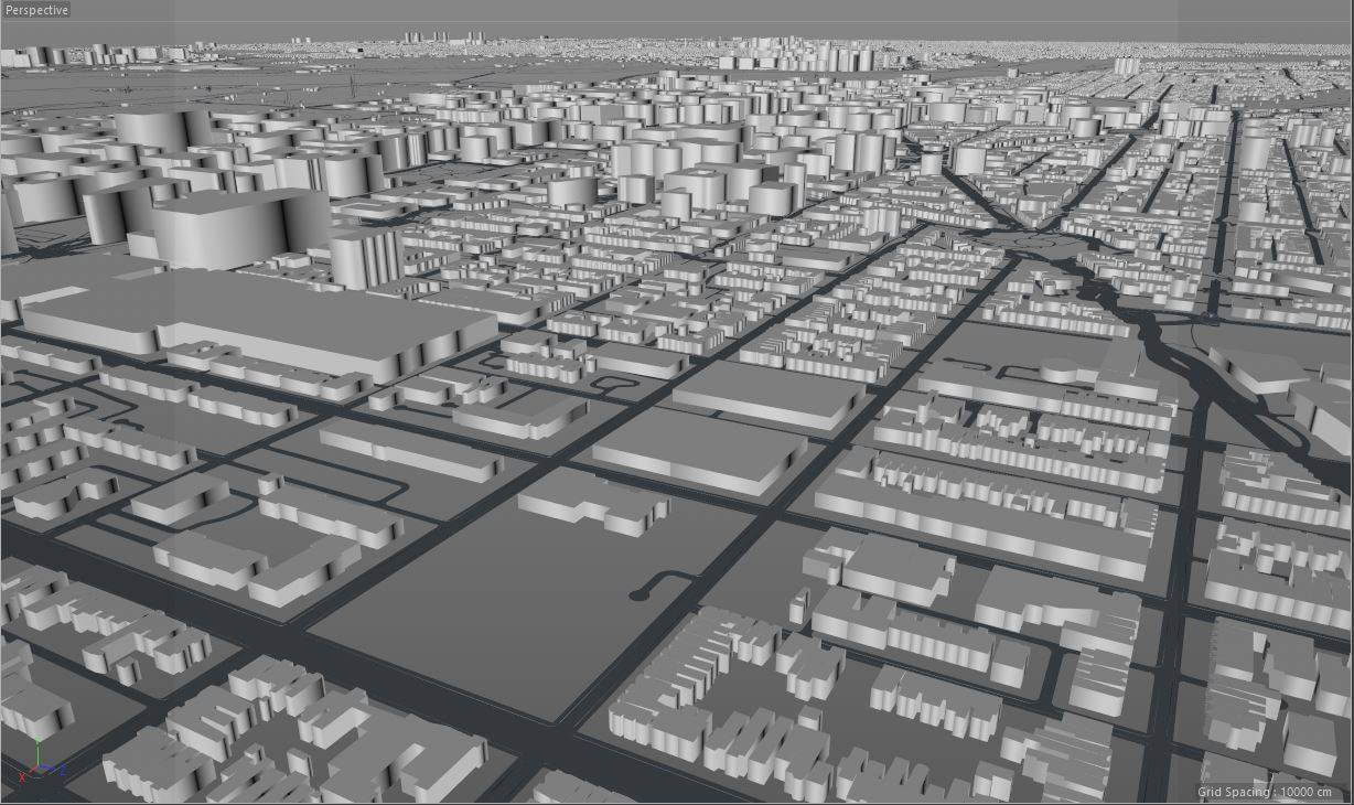 Washington DC - 3D Model by 3dstudio