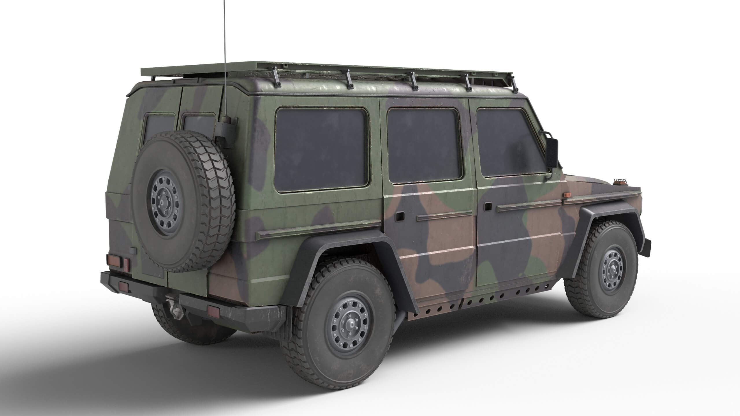 Wolf Ssa Armored Vehicle 3D Model by 3dstudio