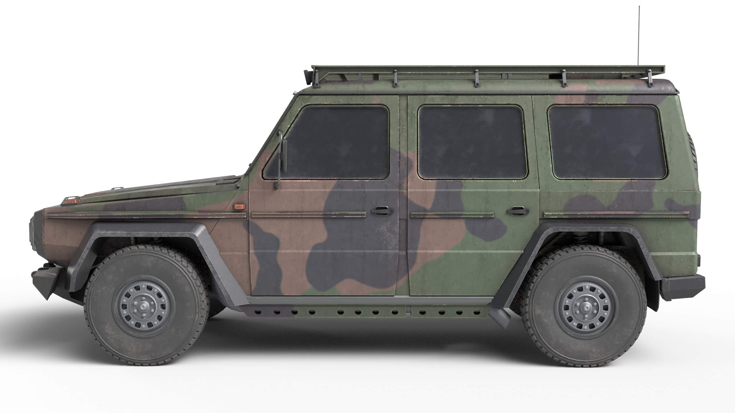 Wolf Ssa Armored Vehicle 3D Model by 3dstudio