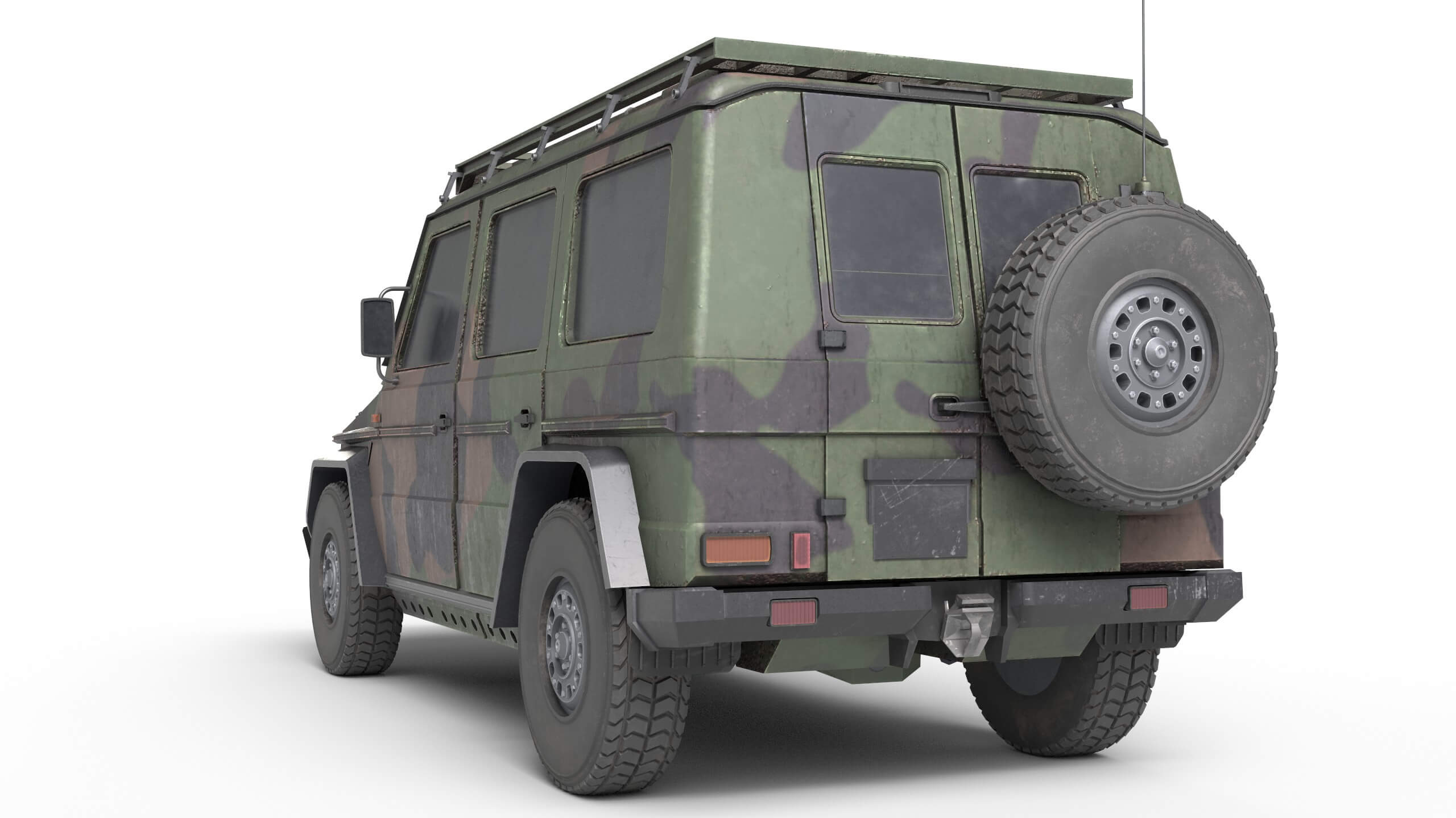 Wolf Ssa Armored Vehicle 3D Model by 3dstudio