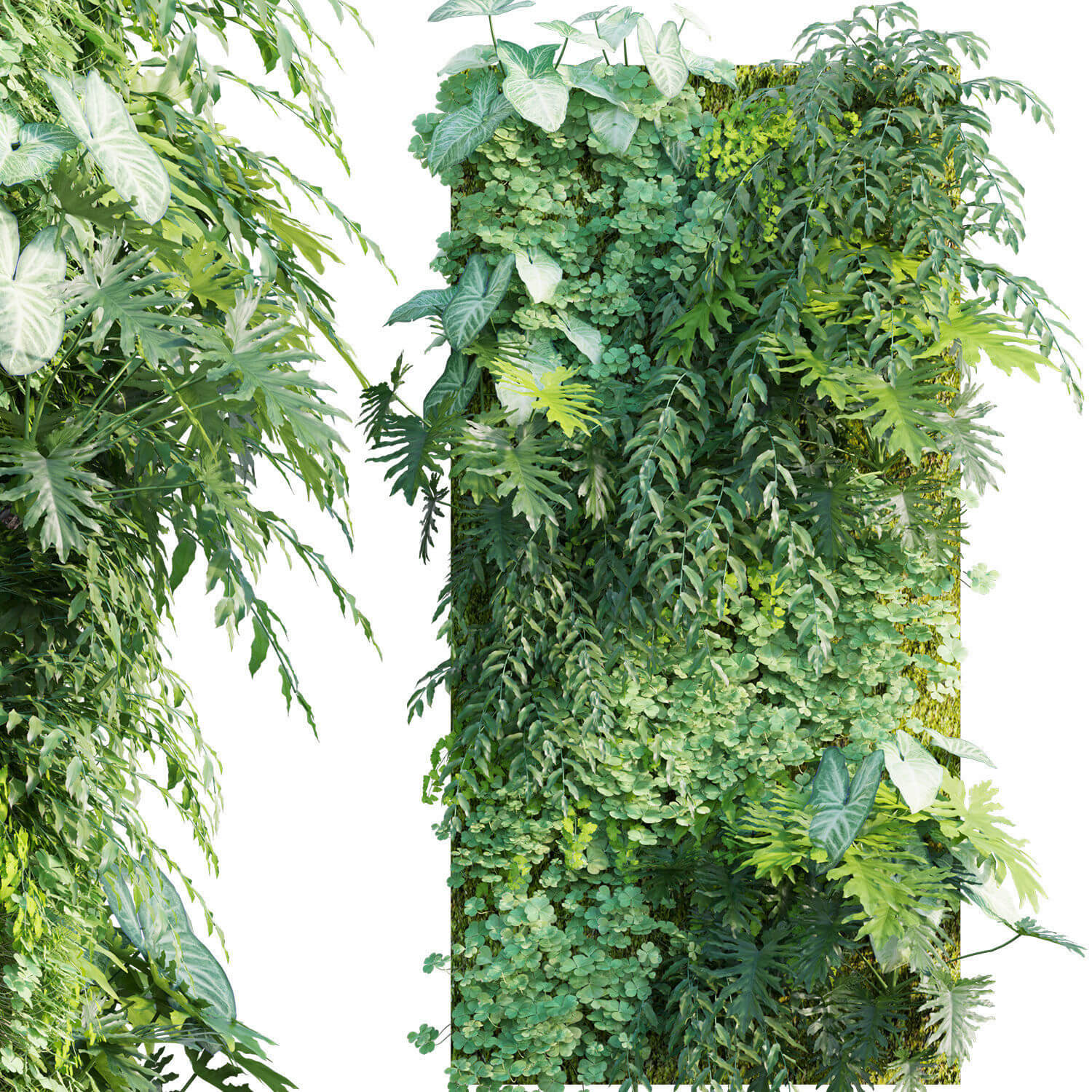 Vertical Garden 20 - 3D Model by 3DTree Team