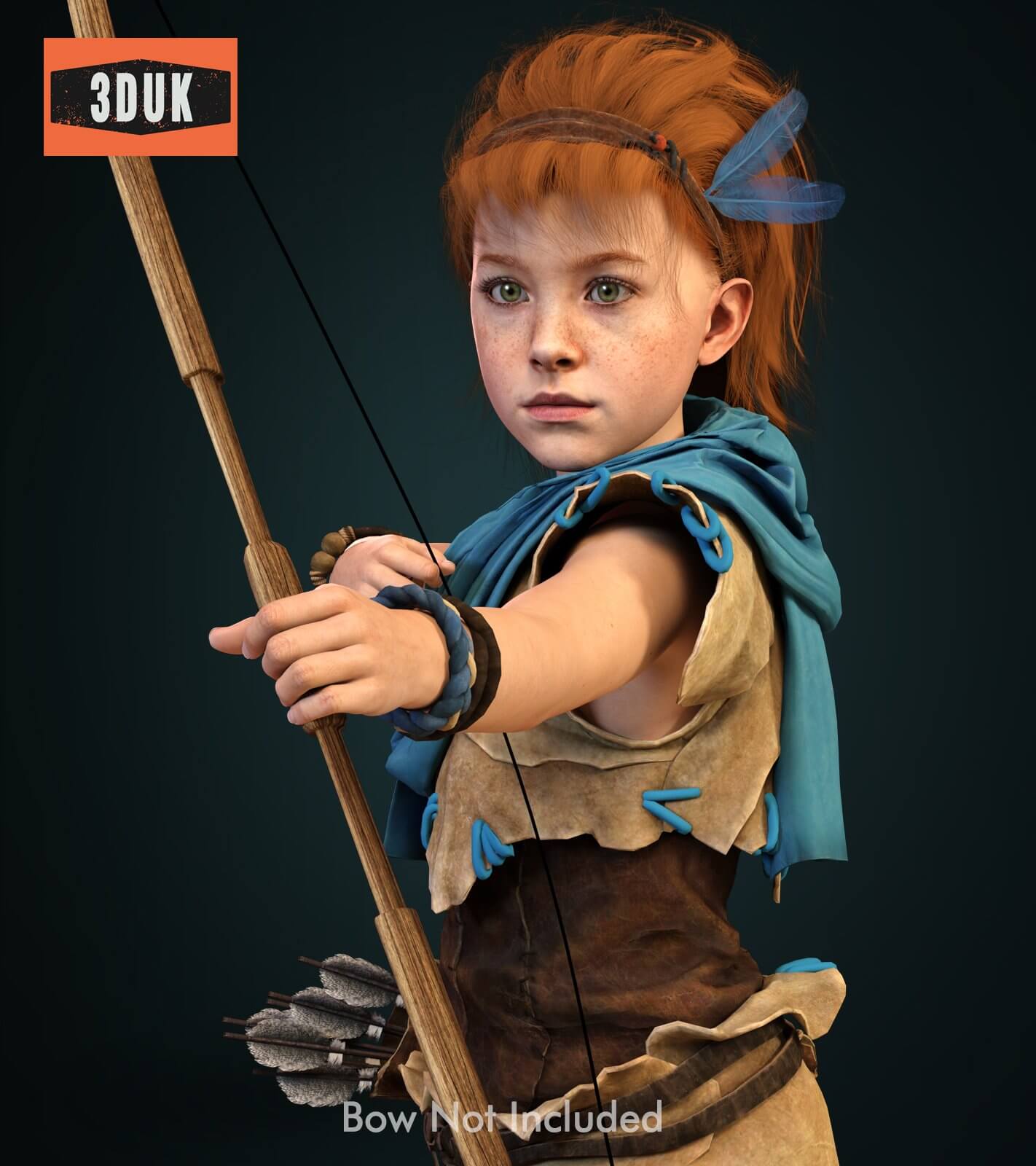 Aloy Child For G8F - Daz Content by 3DUK