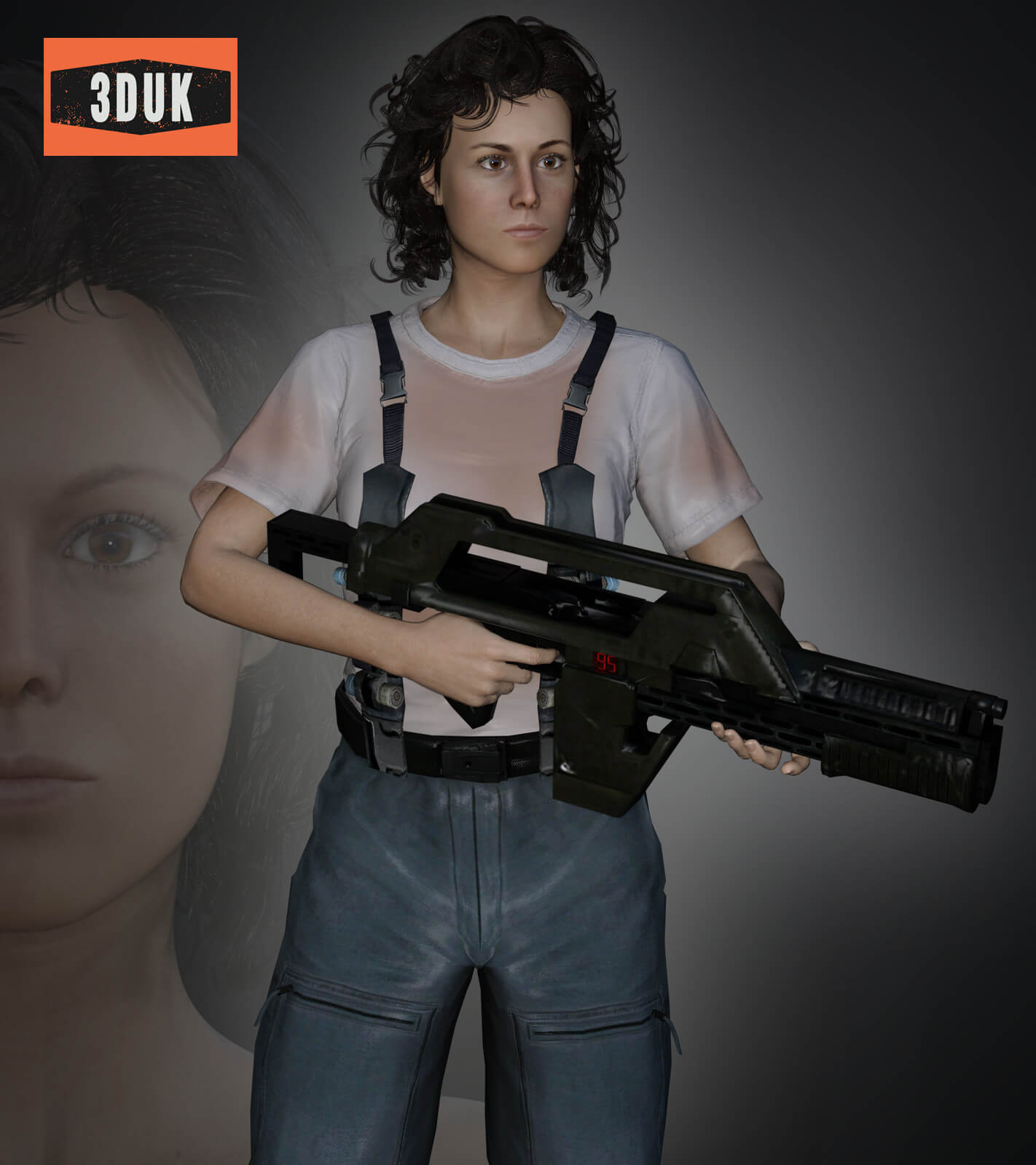 Ripley Alien Gun