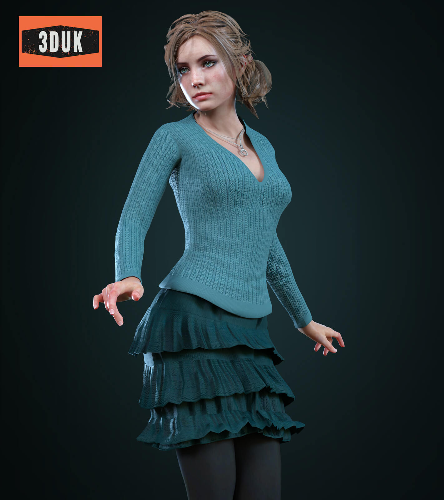 UD Jessica Riley For G8F - Daz Content by 3DUK