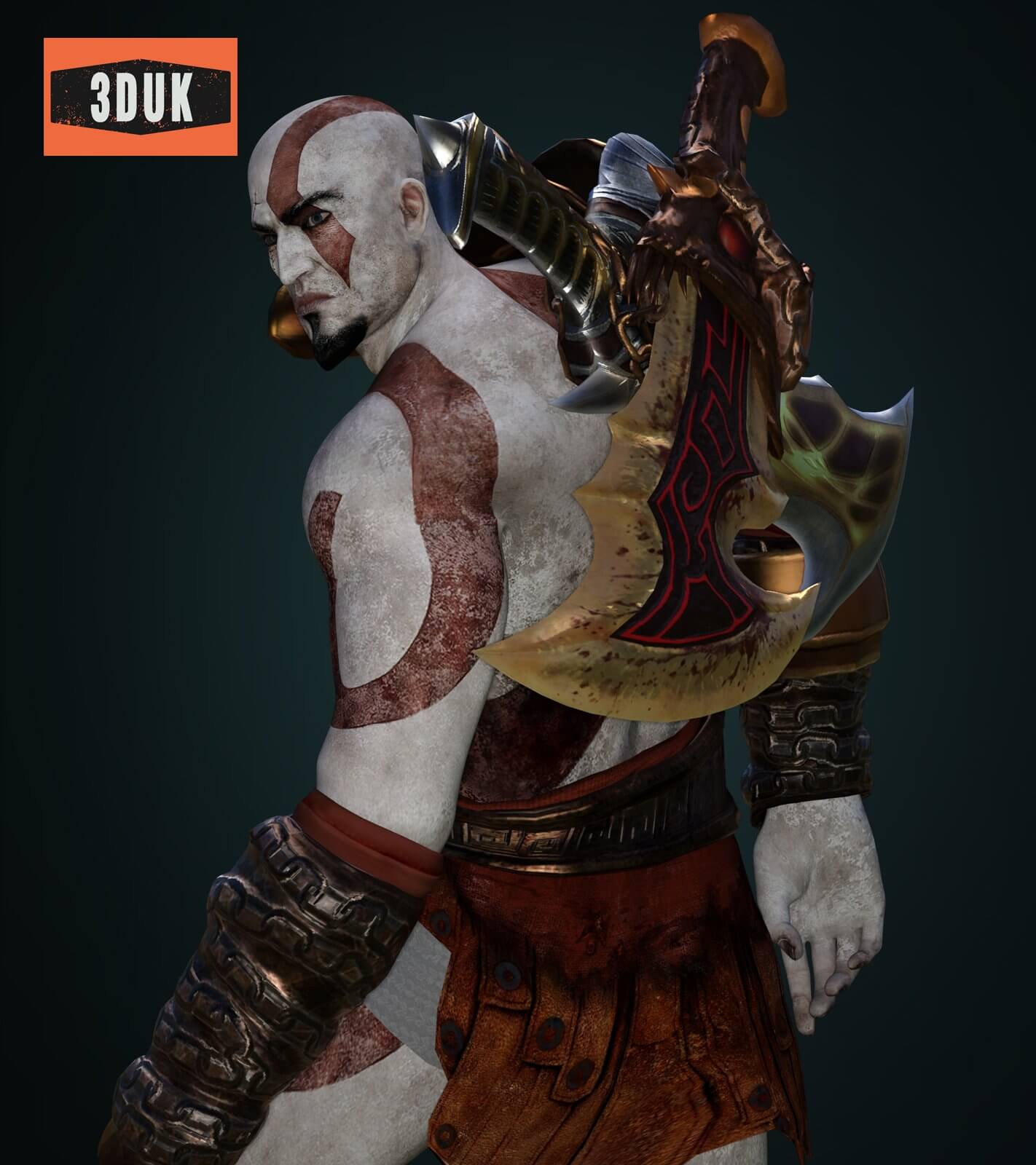 God Of War 3 Character Models