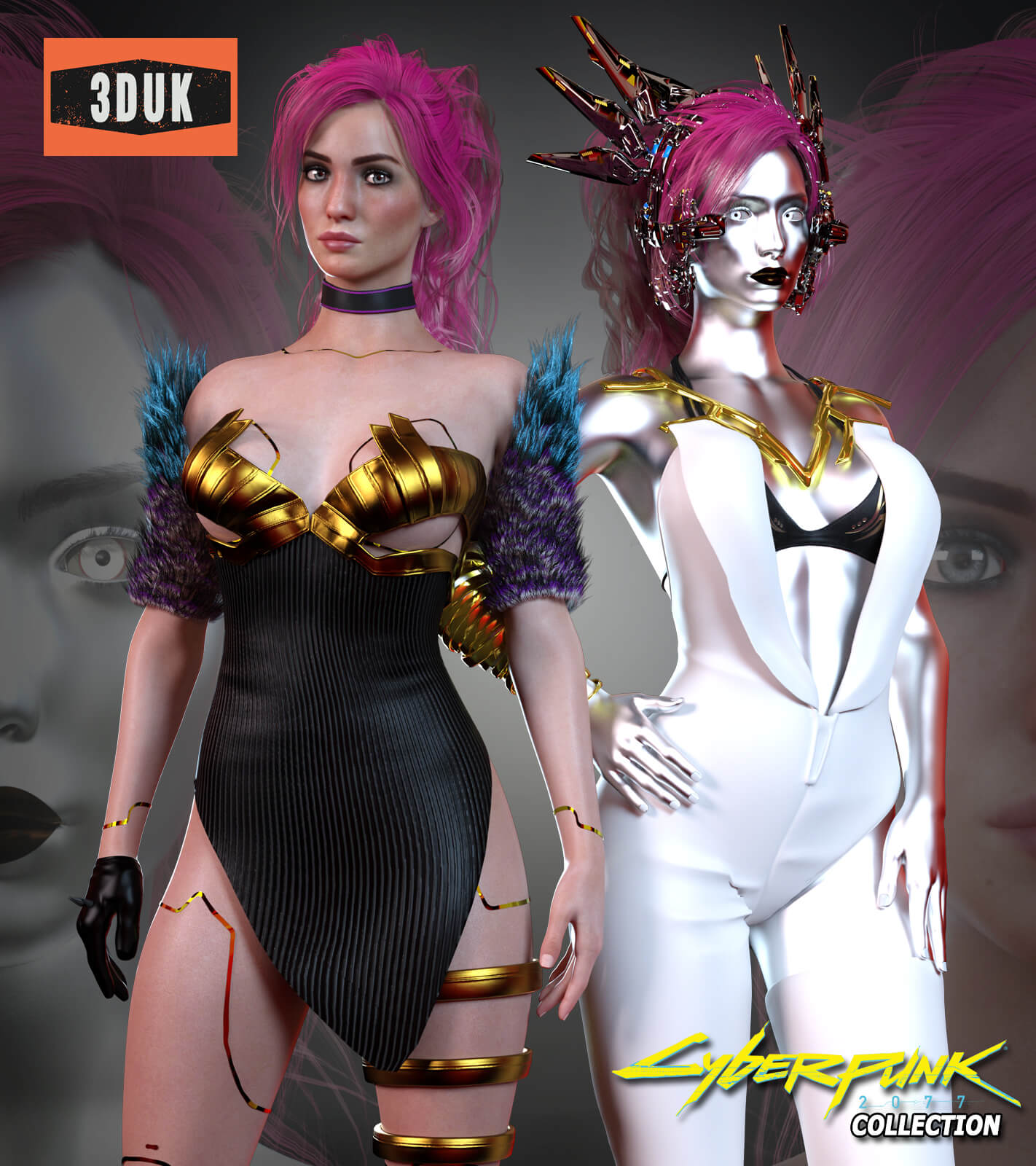 MK Sonya Blade Pack For G8F - Daz Content by 3DUK