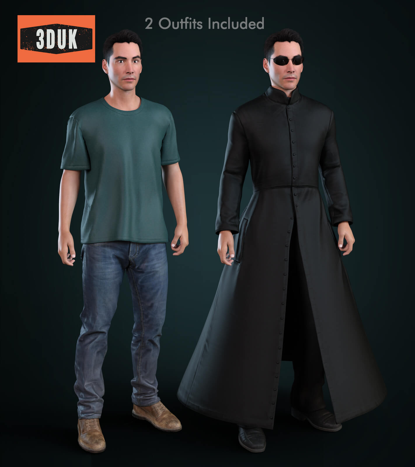 Neo For Genesis 8 Male - Daz Content by 3DUK