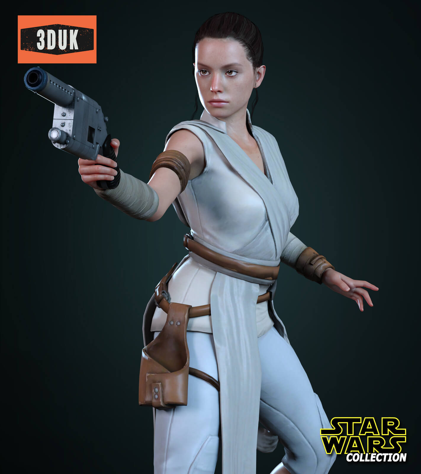 Rey Skywalker For G8F - Daz Content by 3DUK