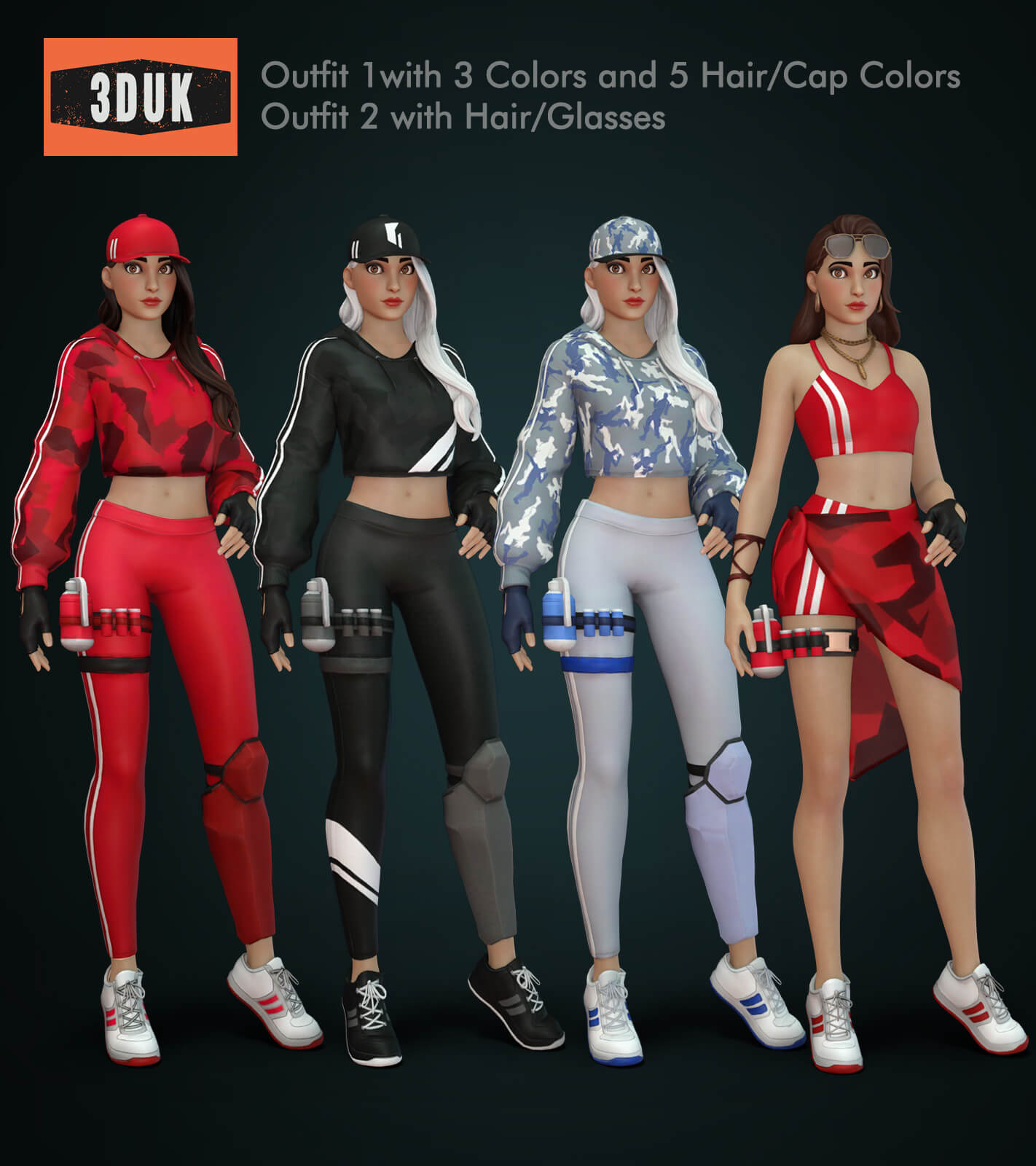 Ruby FN For G8F - Daz Content by 3DUK