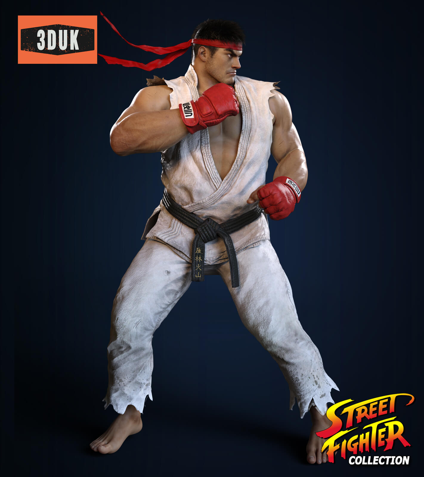 SF6 Ryu For G8M - Daz Content by 3DUK