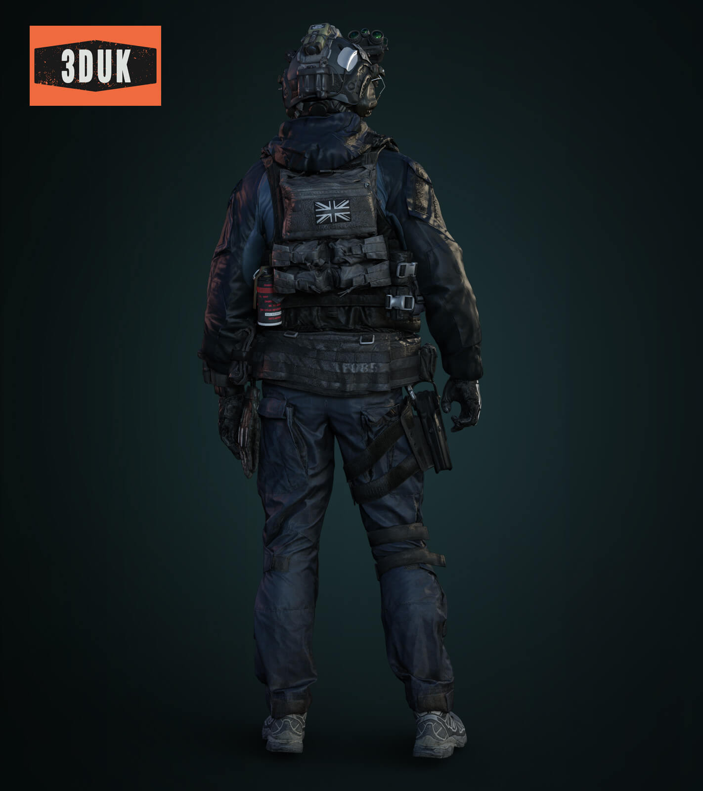 Simon "Ghost" Riley For G8M - Daz Content by 3DUK