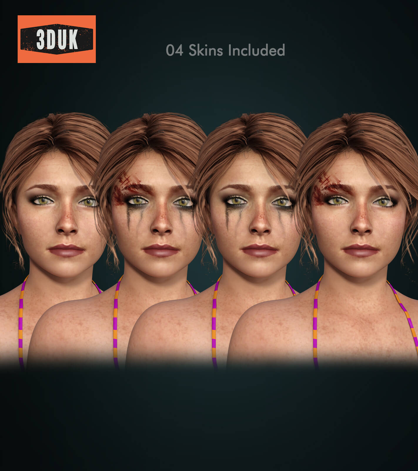 UD Sam Giddings For G8F - Daz Content by 3DUK