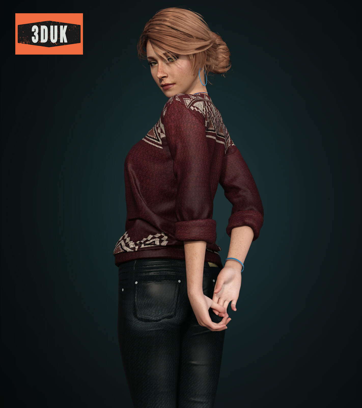 UD Sam Giddings For G8F - Daz Content by 3DUK