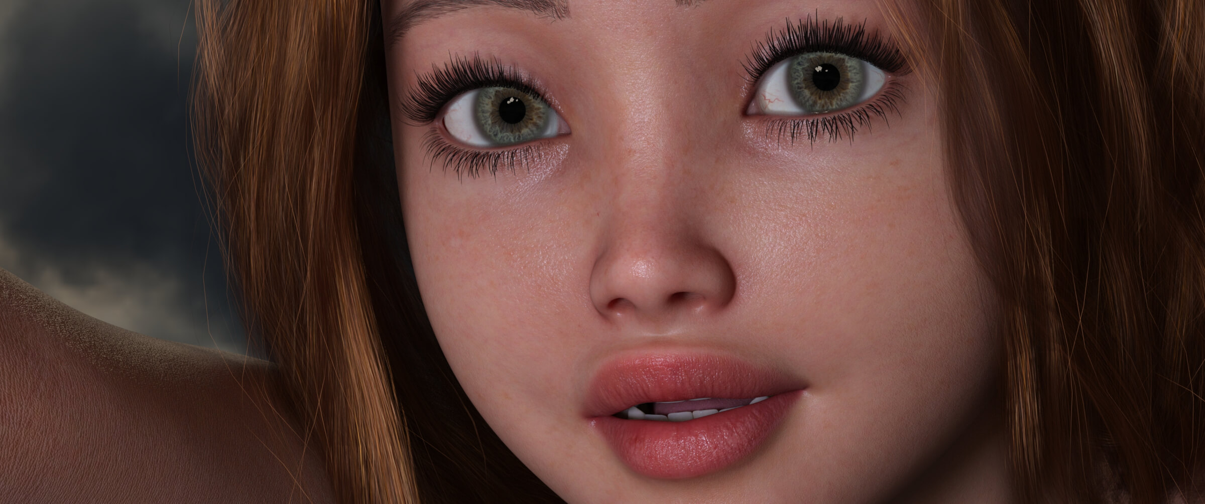 Ally dreaming of freedom 3D Render, Digital Art by 3dWeb