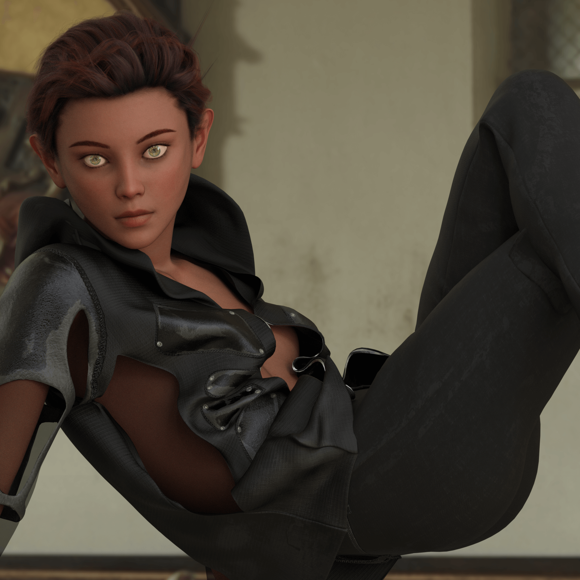 Michi 3D Render, Digital Art by 3dWeb