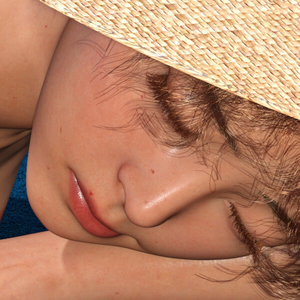 Naan at the beach 3D Render | RenderHub Gallery