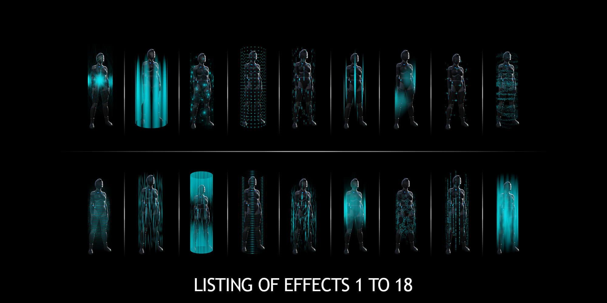 Teleportation Effects VFX - Daz Content by 3dxg
