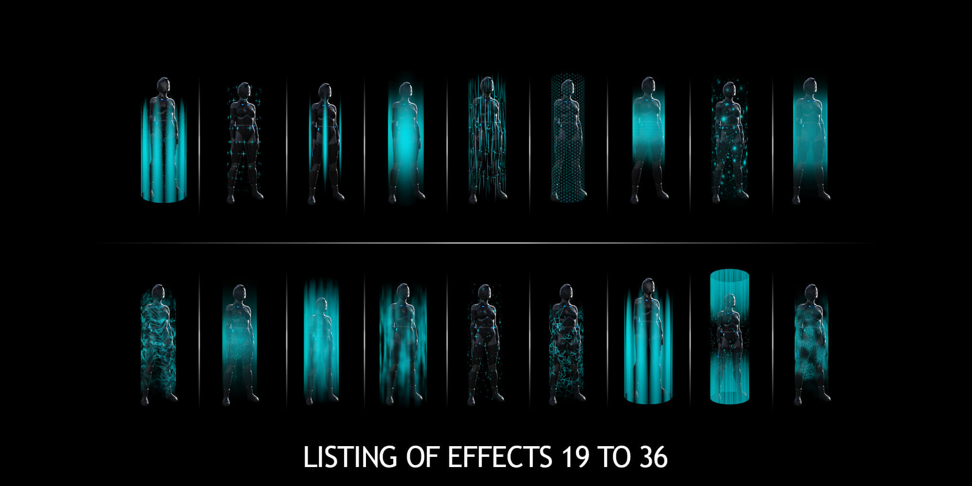 Teleportation Effects VFX - Daz Content by 3dxg