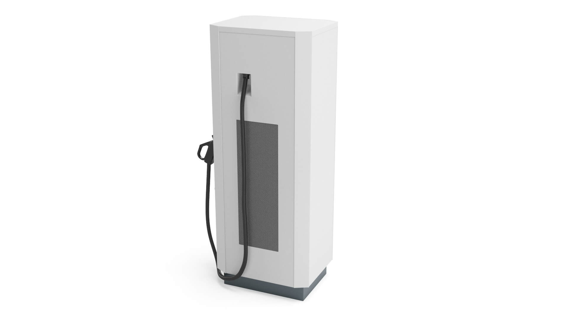 ABB Terra 124 CC EV Charging Station - 3D Model by 3dxin