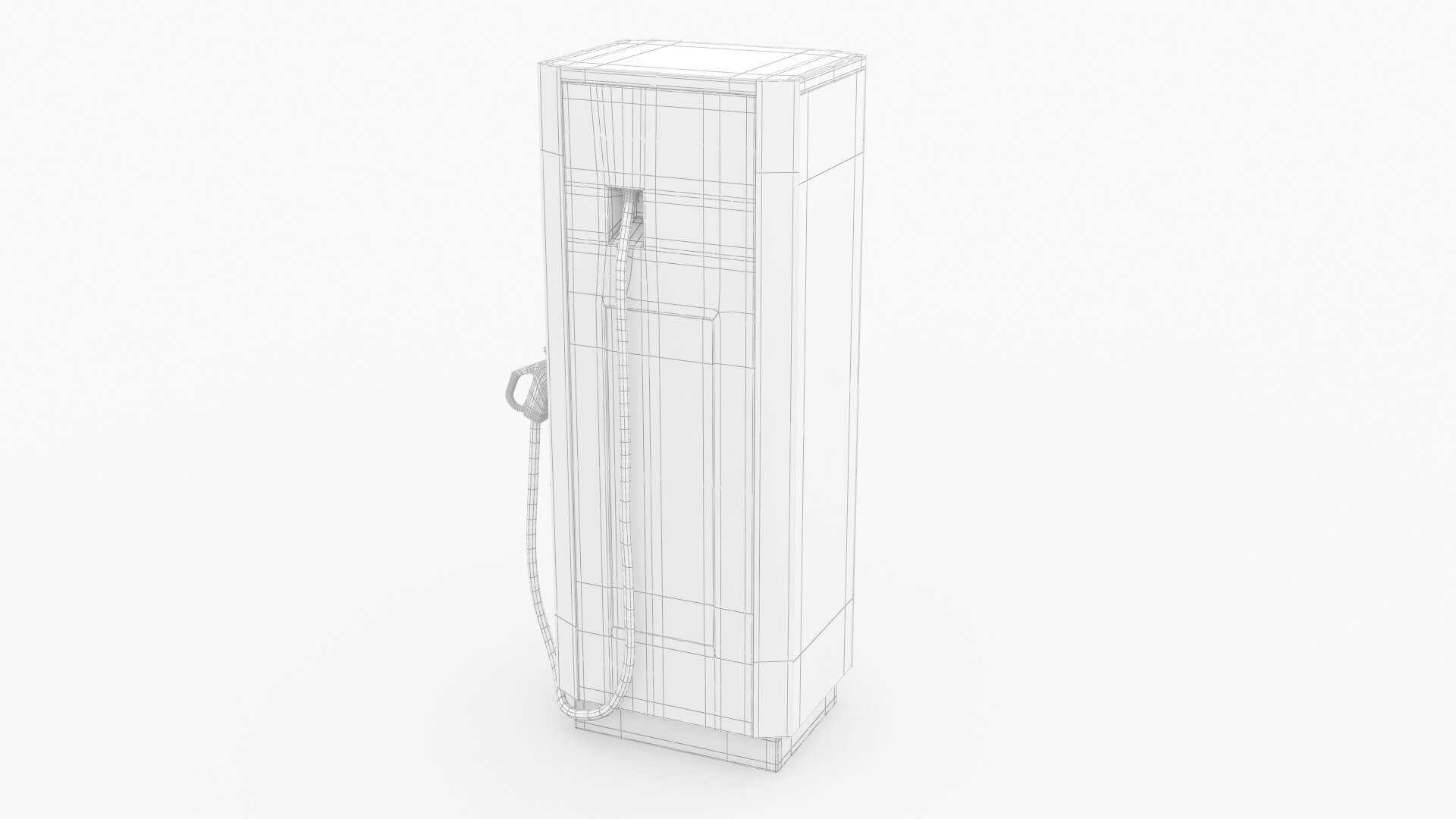 ABB Terra 124 CC EV Charging Station - 3D Model by 3dxin
