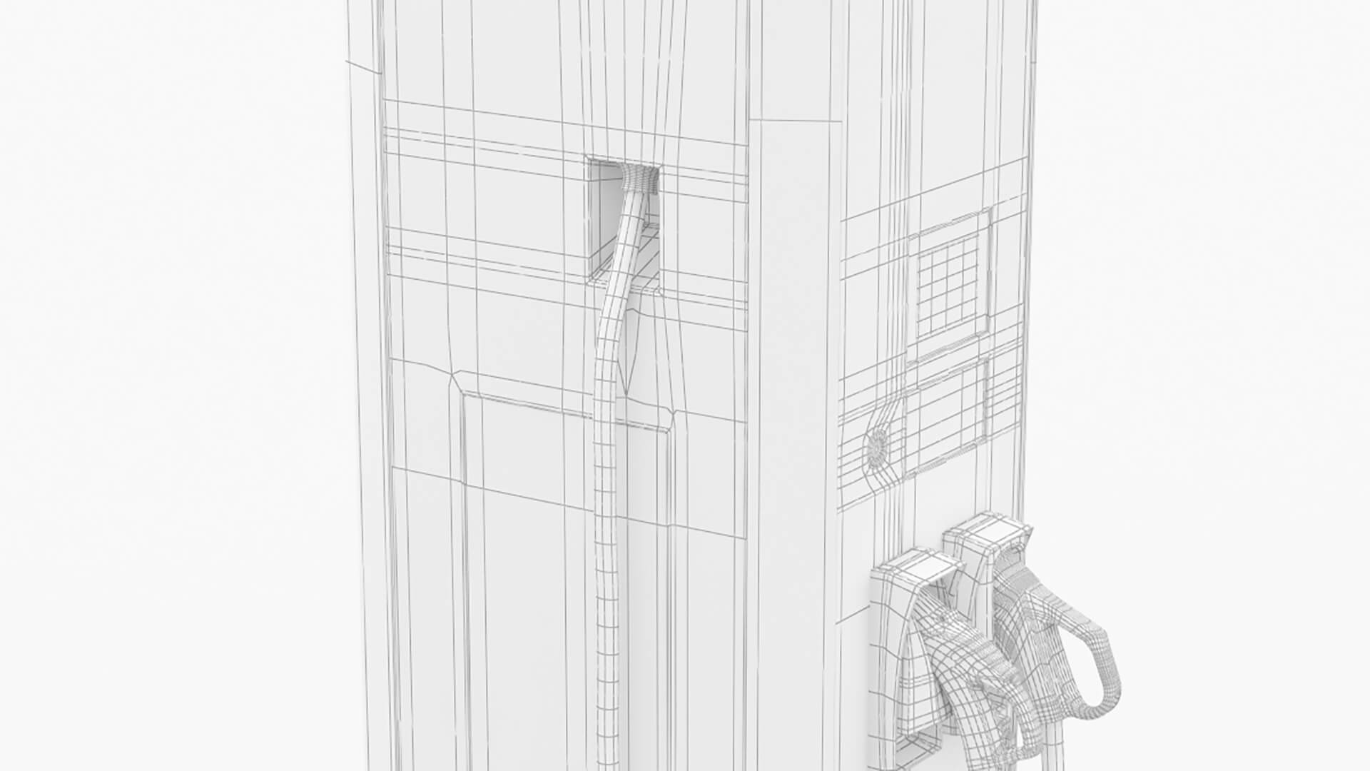 ABB Terra 124 CC EV Charging Station - 3D Model by 3dxin