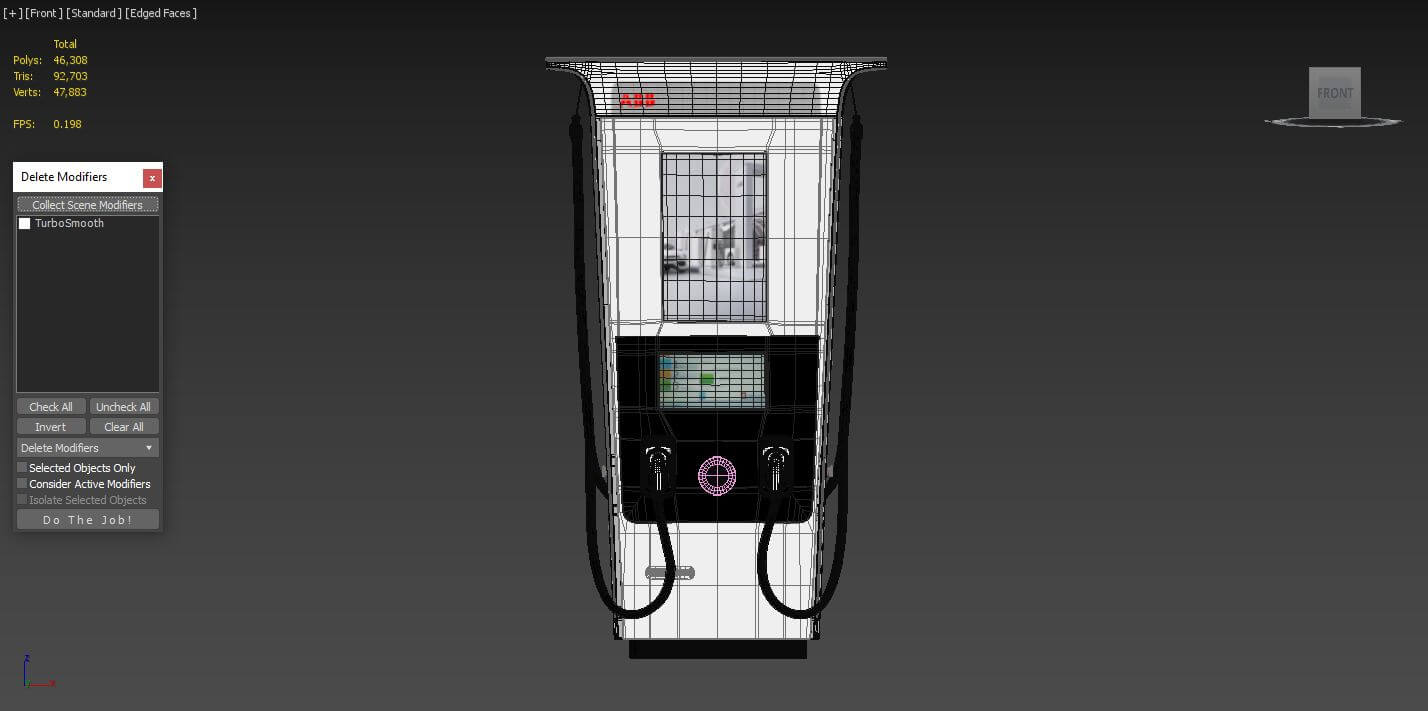 ABB Terra 360 Hypercharger EV Charging Station - 3D Model by 3dxin