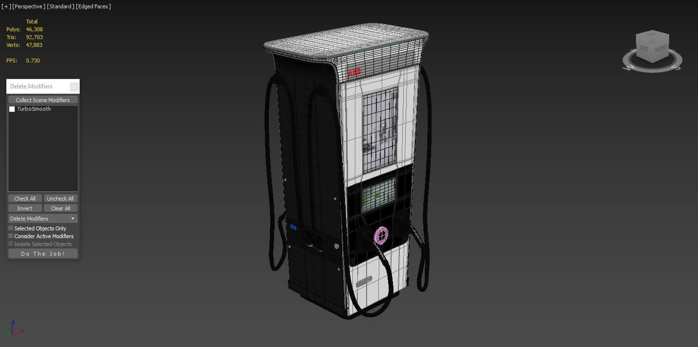 ABB Terra 360 Hypercharger EV Charging Station - 3D Model by 3dxin