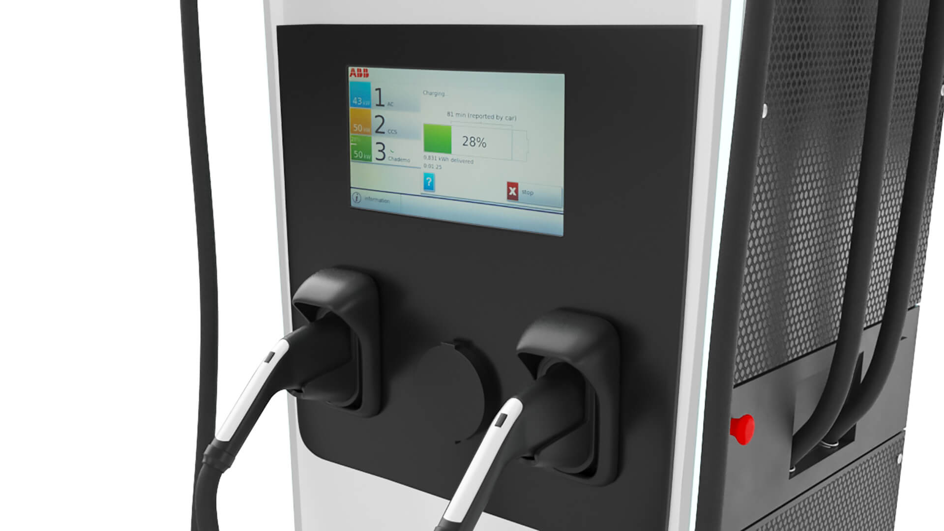 ABB Terra 360 Hypercharger EV Charging Station - 3D Model by 3dxin