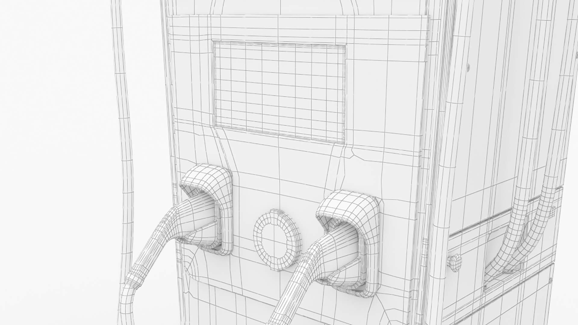 ABB Terra 360 Hypercharger EV Charging Station - 3D Model by 3dxin