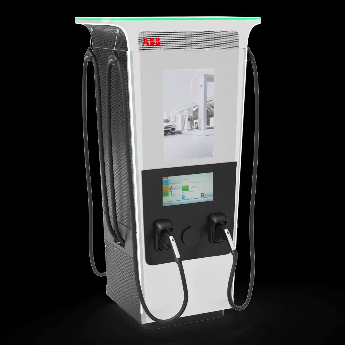 ABB Terra 360 Hypercharger EV Charging Station - 3D Model by 3dxin