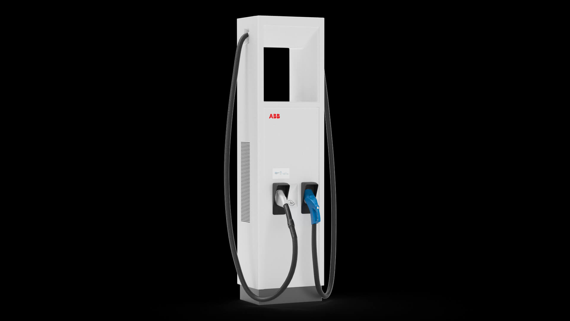 ABB Terra Hp 150 350 - 2 EV Electric Car Charger Station 3D Model by 3dxin