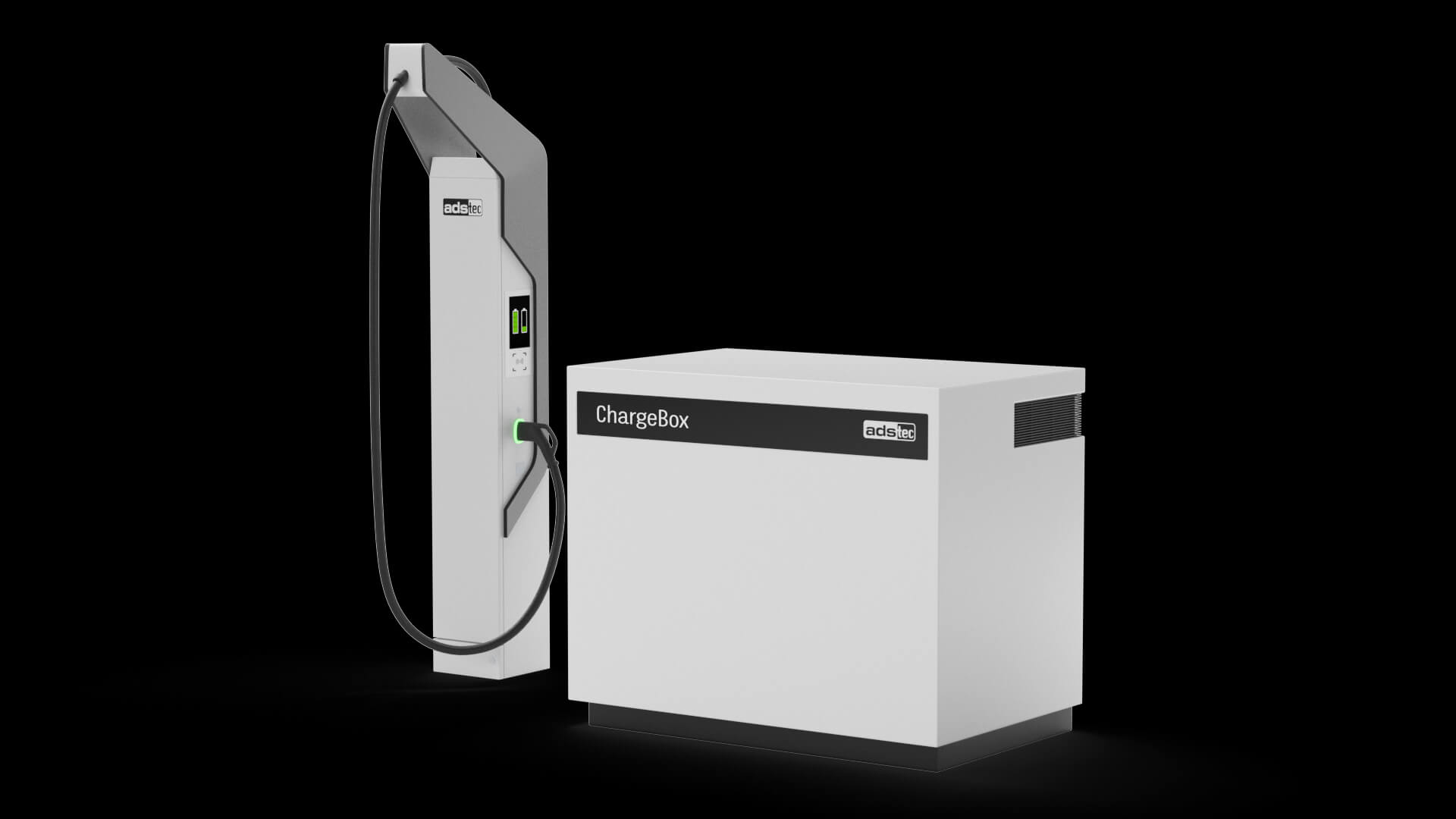 Ads Tec Ultra Fast EV Charging Station - 3D Model by 3dxin