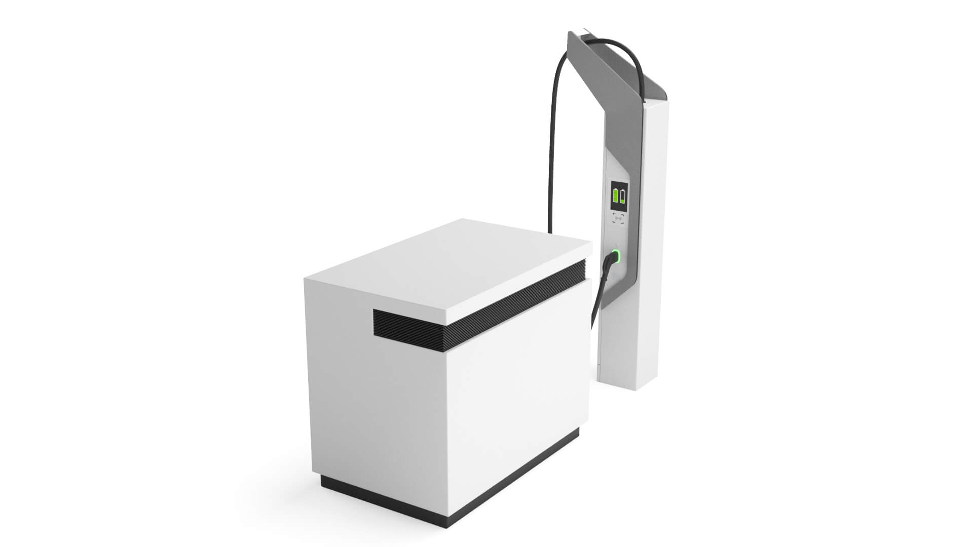 Ads Tec Ultra Fast EV Charging Station - 3D Model by 3dxin
