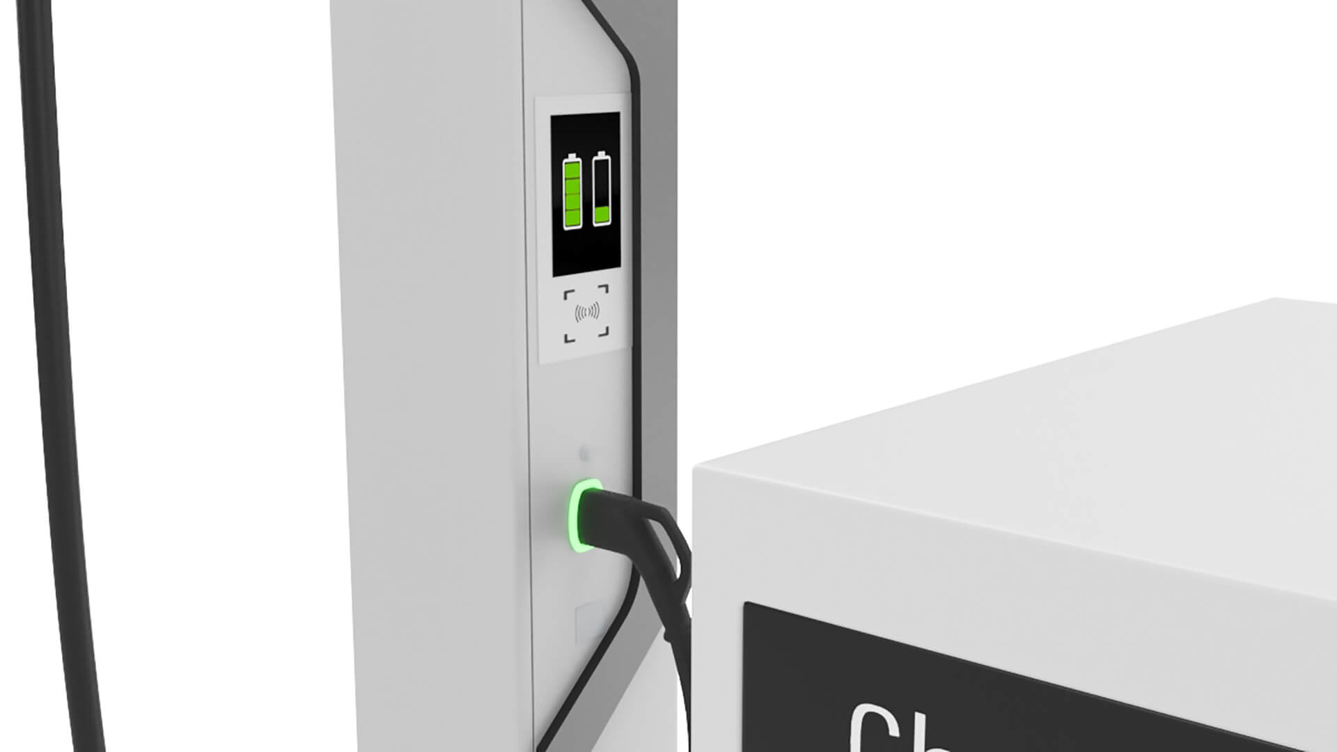 Ads Tec Ultra Fast EV Charging Station - 3D Model by 3dxin