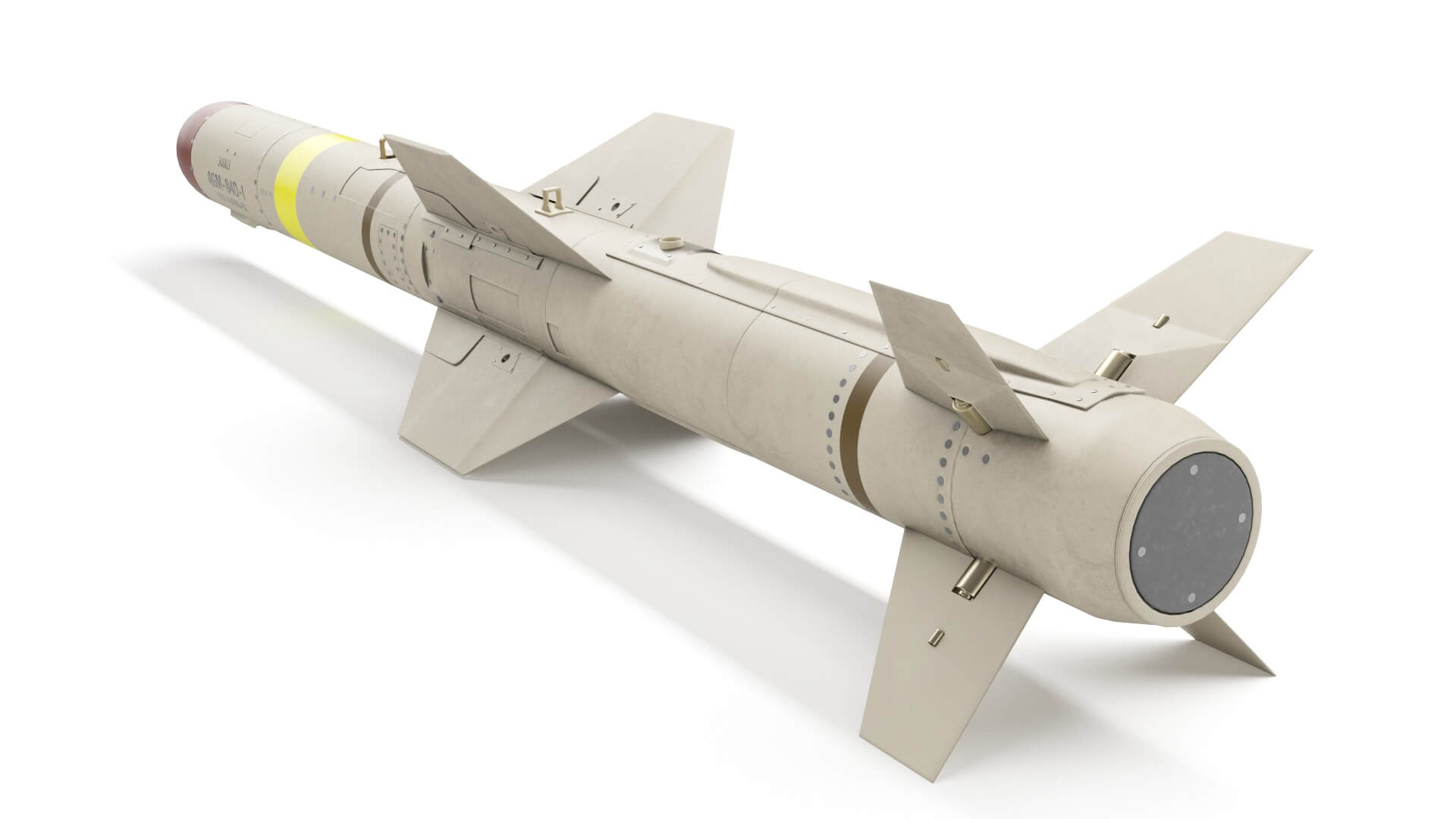 Agm 84 Harpoon Missile - 3D Model by 3dxin