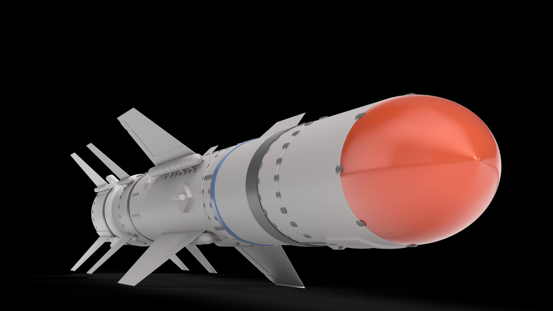 AGM UGM RGM 84 Harpoon Anti-Ship Missile 3D Model by 3dxin