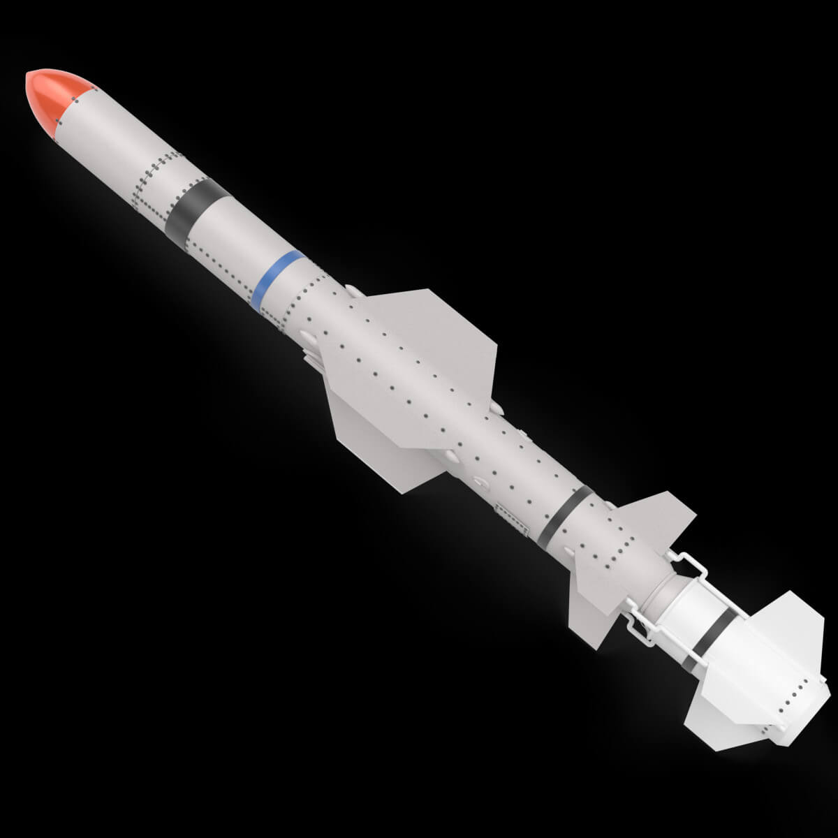 AGM UGM RGM 84 Harpoon Anti-Ship Missile 3D Model by 3dxin