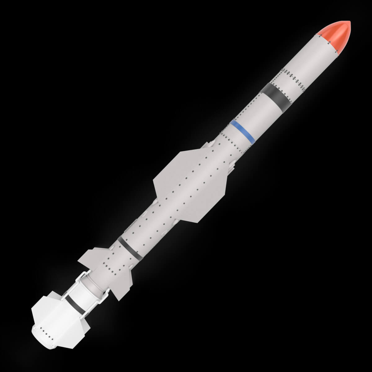 AGM UGM RGM 84 Harpoon Anti-Ship Missile 3D Model by 3dxin