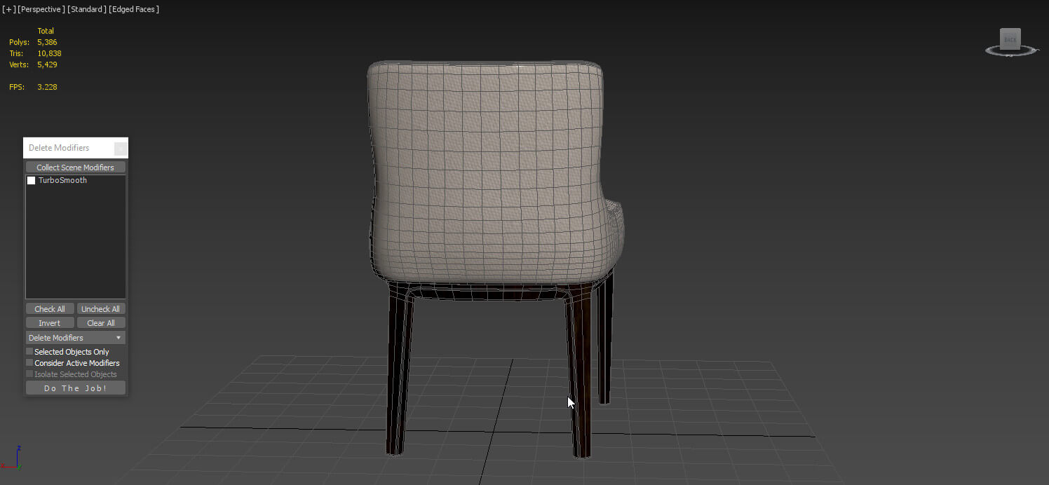 Althea Small Armchairs - 3D Model by 3dxin