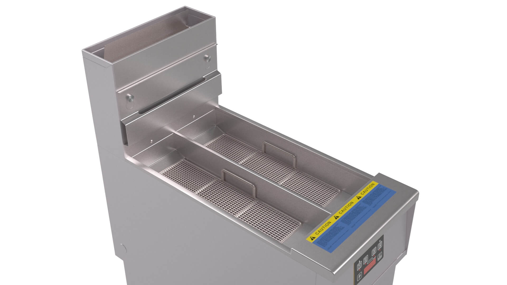 Anets Agp55T Twin Vat Gas Deep Fryer - 3D Model by 3dxin