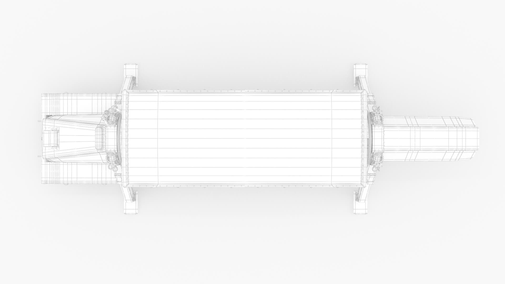 An/TPY2 Radar of M983 Tractor Truck Gmd & Thaad Defense - 3D Model by 3dxin