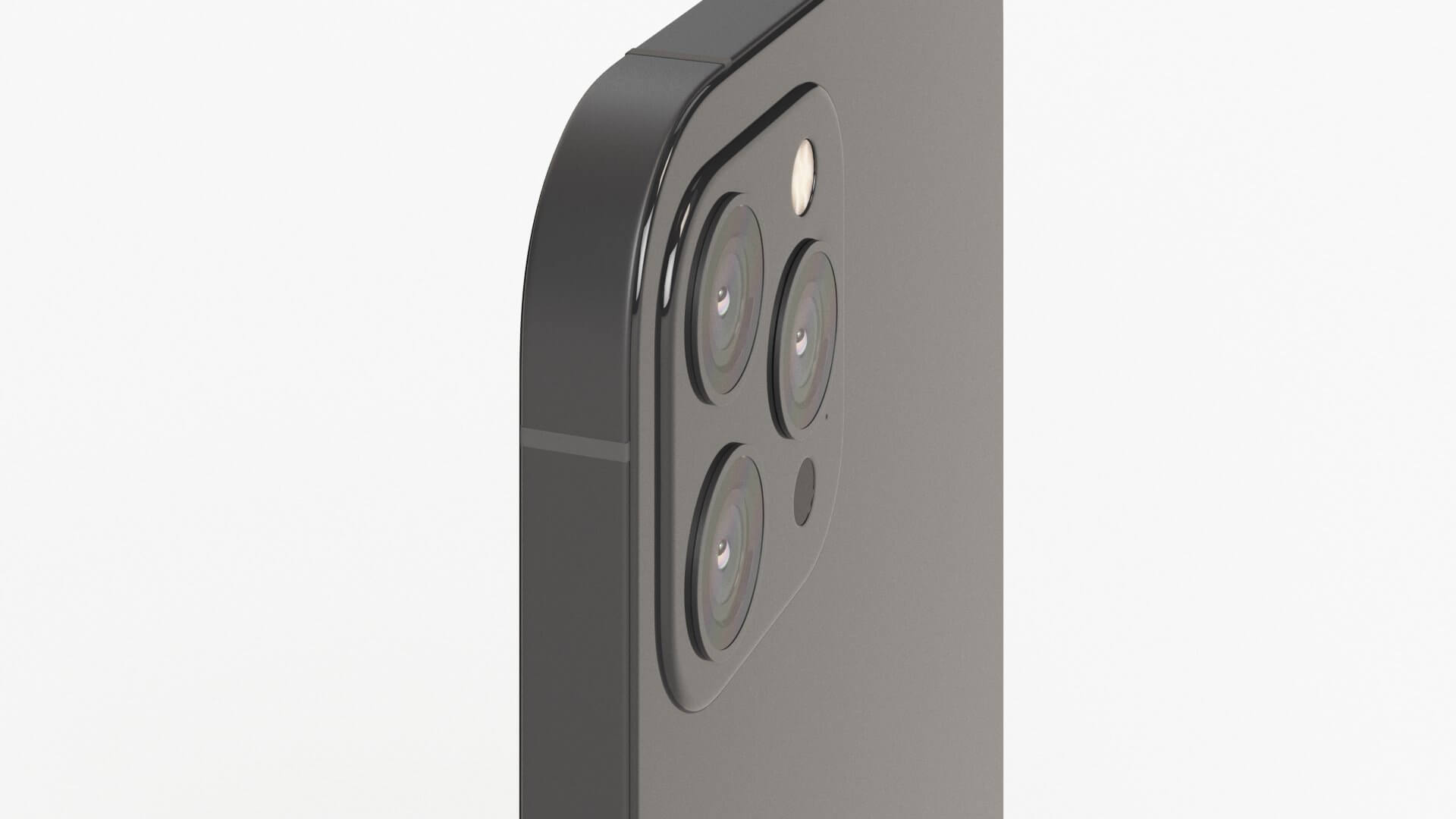 Apple iPhone 12 Pro Graphite - 3D Model by 3dxin