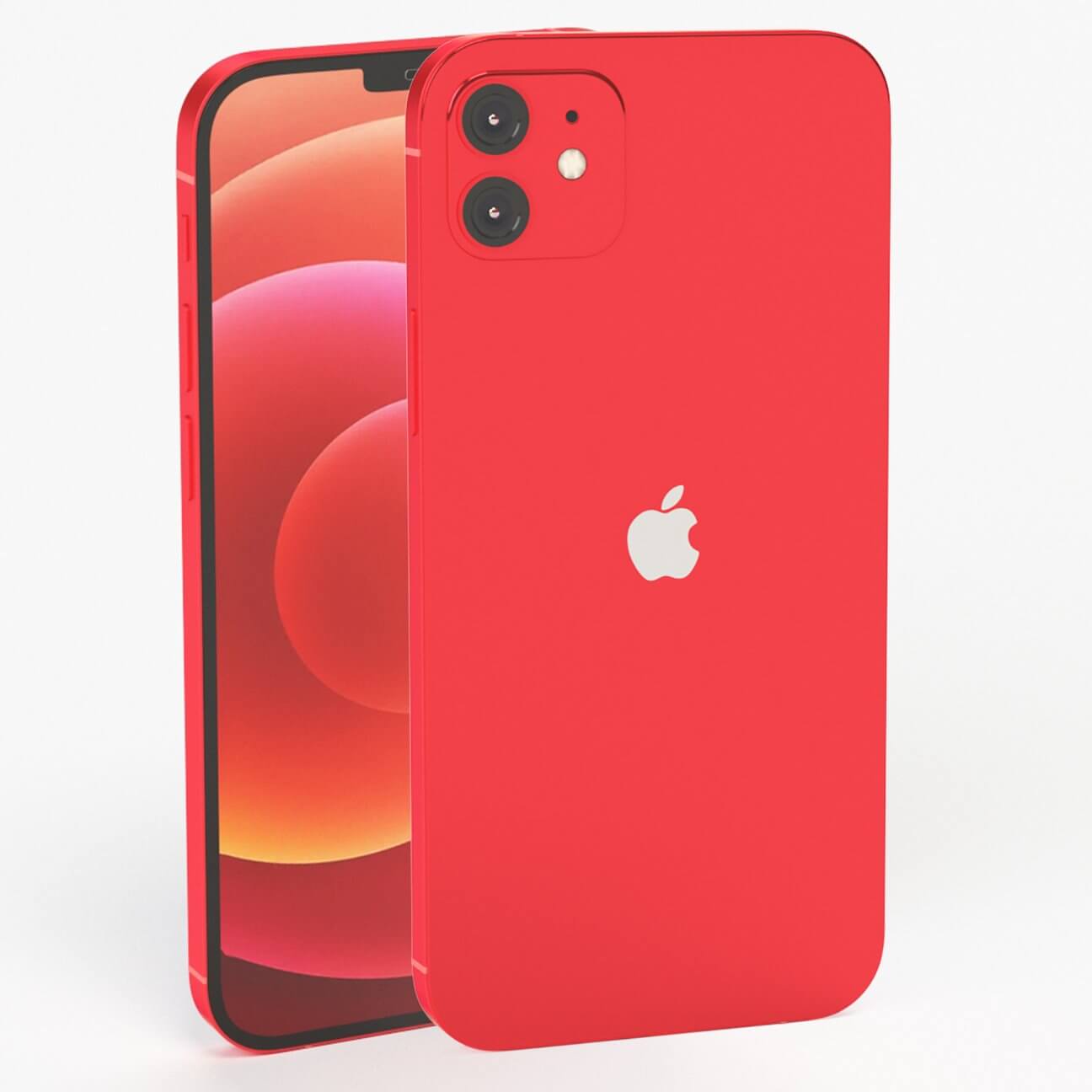 Apple iPhone 12 Red - 3D Model by 3dxin