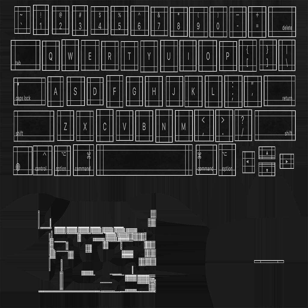 Apple Magic Keyboard - Free 3D Model by 3dxin