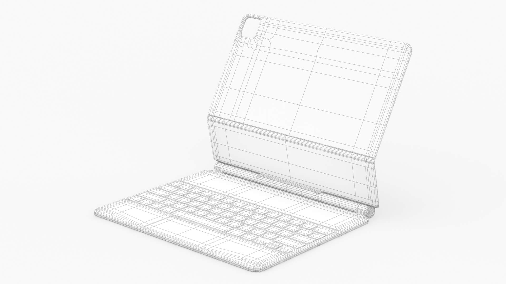 Apple Magic Keyboard - Free 3D Model by 3dxin