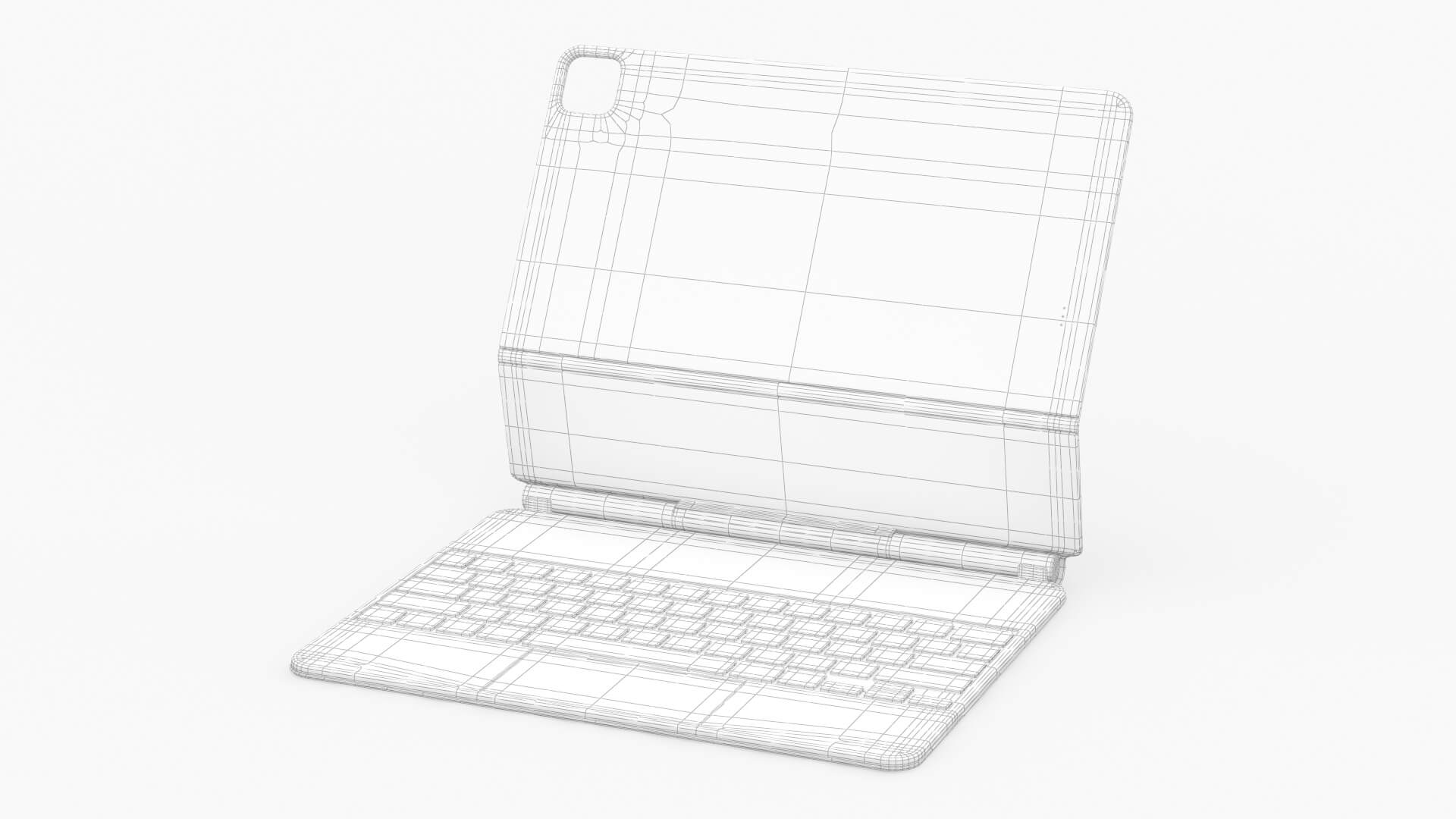 Apple Magic Keyboard - Free 3D Model by 3dxin